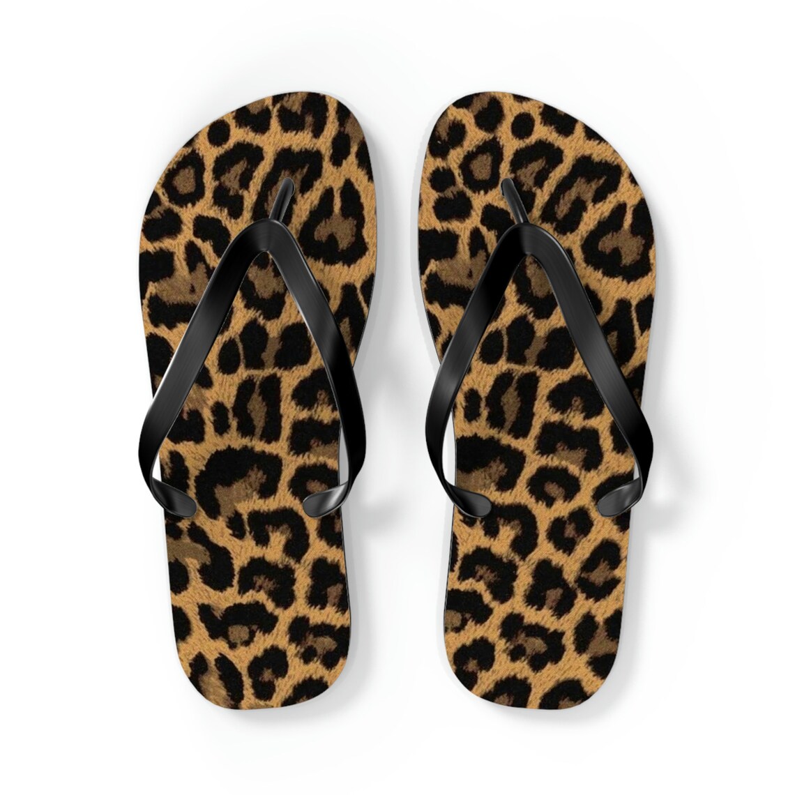 Flip Flops Leopard Print - Etsy