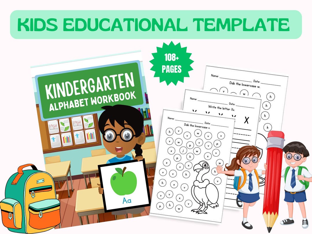 Kids Printable Digital Products | Educational Resources | Activity ...