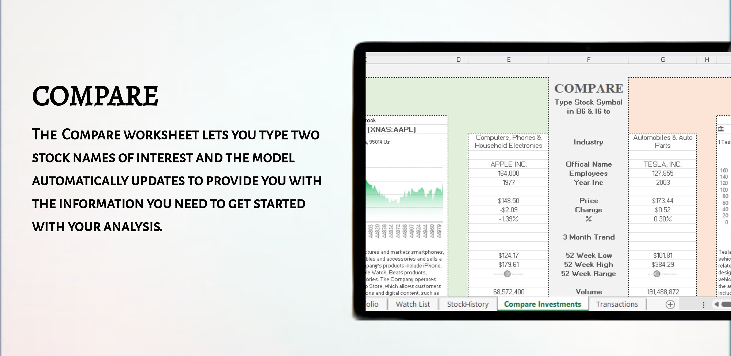 Investment Portfolioanalysis Excel Spreadsheet Stocks Etfs Mutual Funds Commodities Etsy