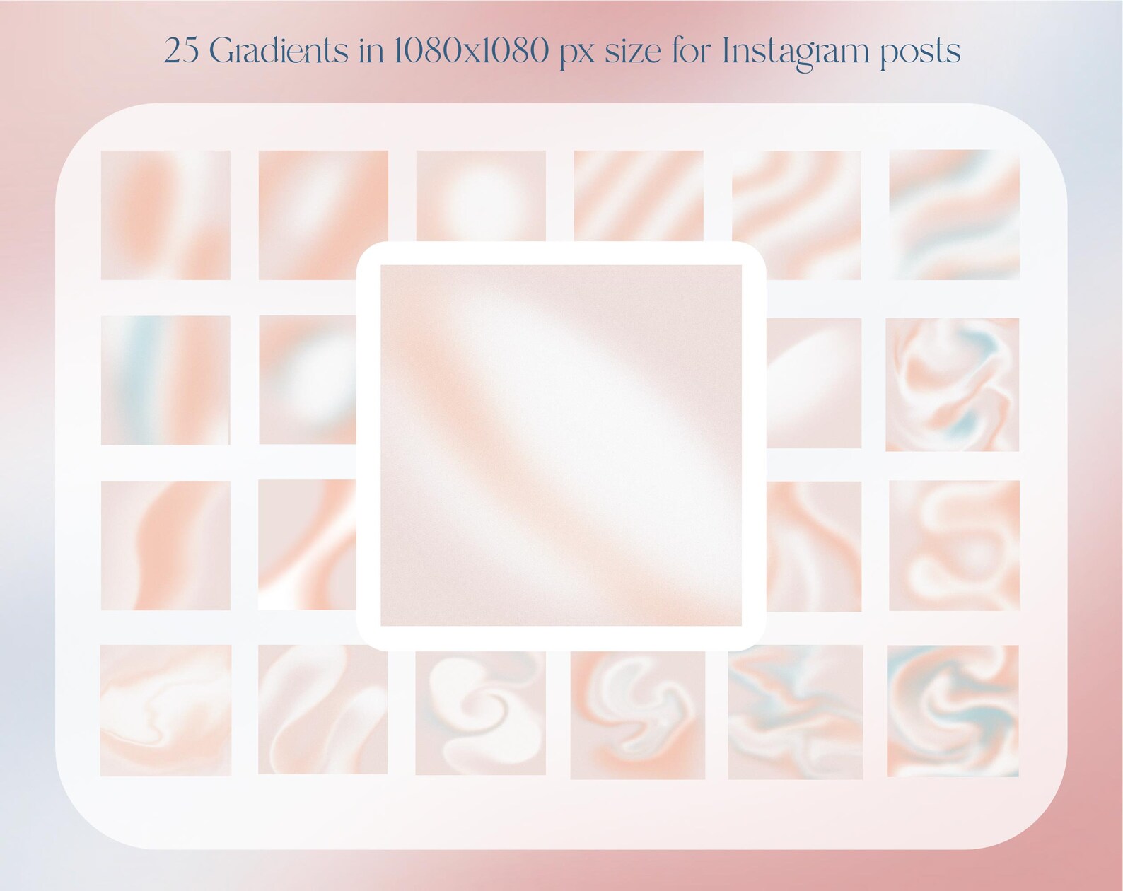 Pastel Gradient Clipart Instagram Gradient Grainy Background Canva Modern Clipart Digital ...