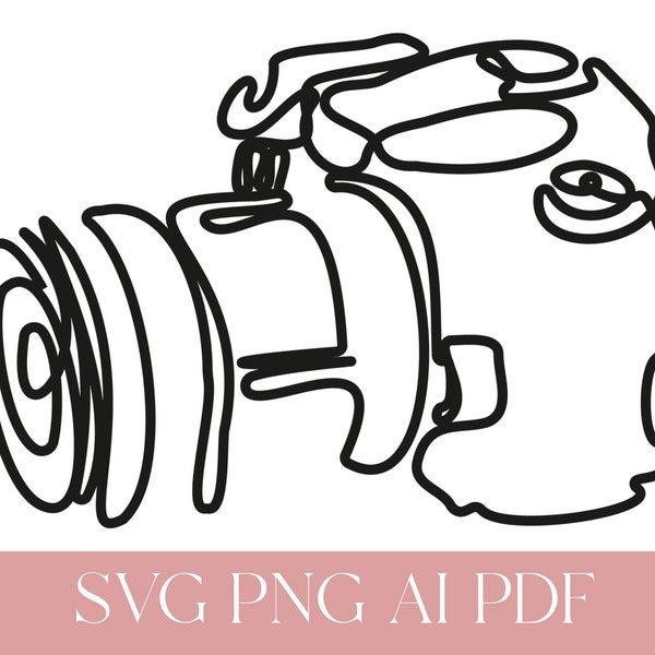 Camera Svg - Etsy