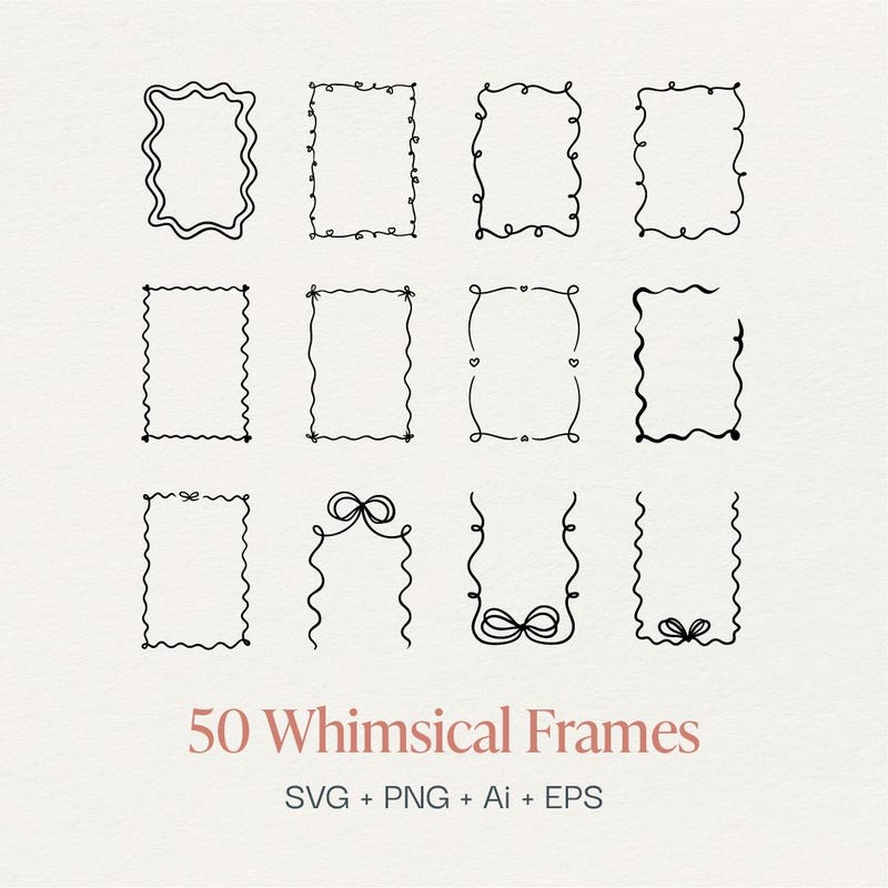 Whimsical Frames - Etsy