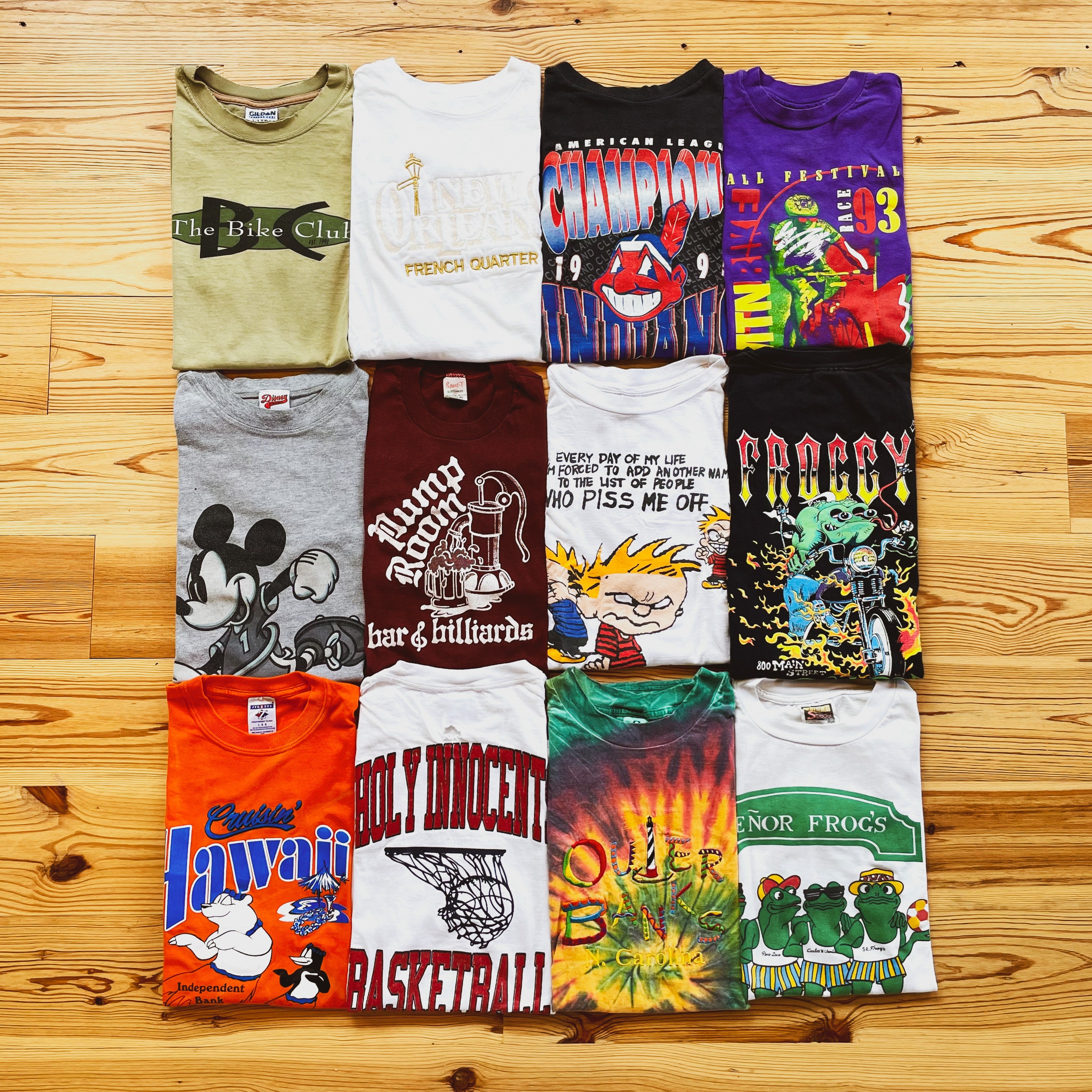 Mystery Vintage T-shirt Bundle | 90s Style | 80s Style | Y2K Style ...