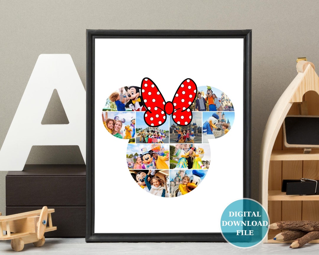 Minnie Mouse 10-piece Photo Collage Adorable and Unique Gift - Etsy