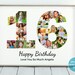 All Digits Canva Photo Collage, Frame Template, Birthday, Aniversary 0 ...