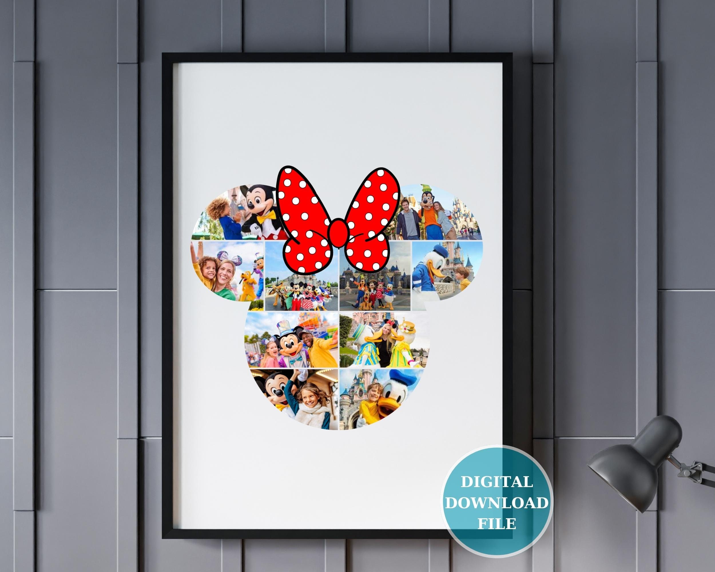 Minnie Mouse 10-piece Photo Collage - Adorable and Unique Gift - Etsy