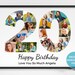 All Digits Canva Photo Collage, Frame Template, Birthday, Aniversary 0 ...