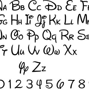 Mouse Alphabet Font SVG, Mouse Letters Font, Mouse TTF, Customize Gift ...