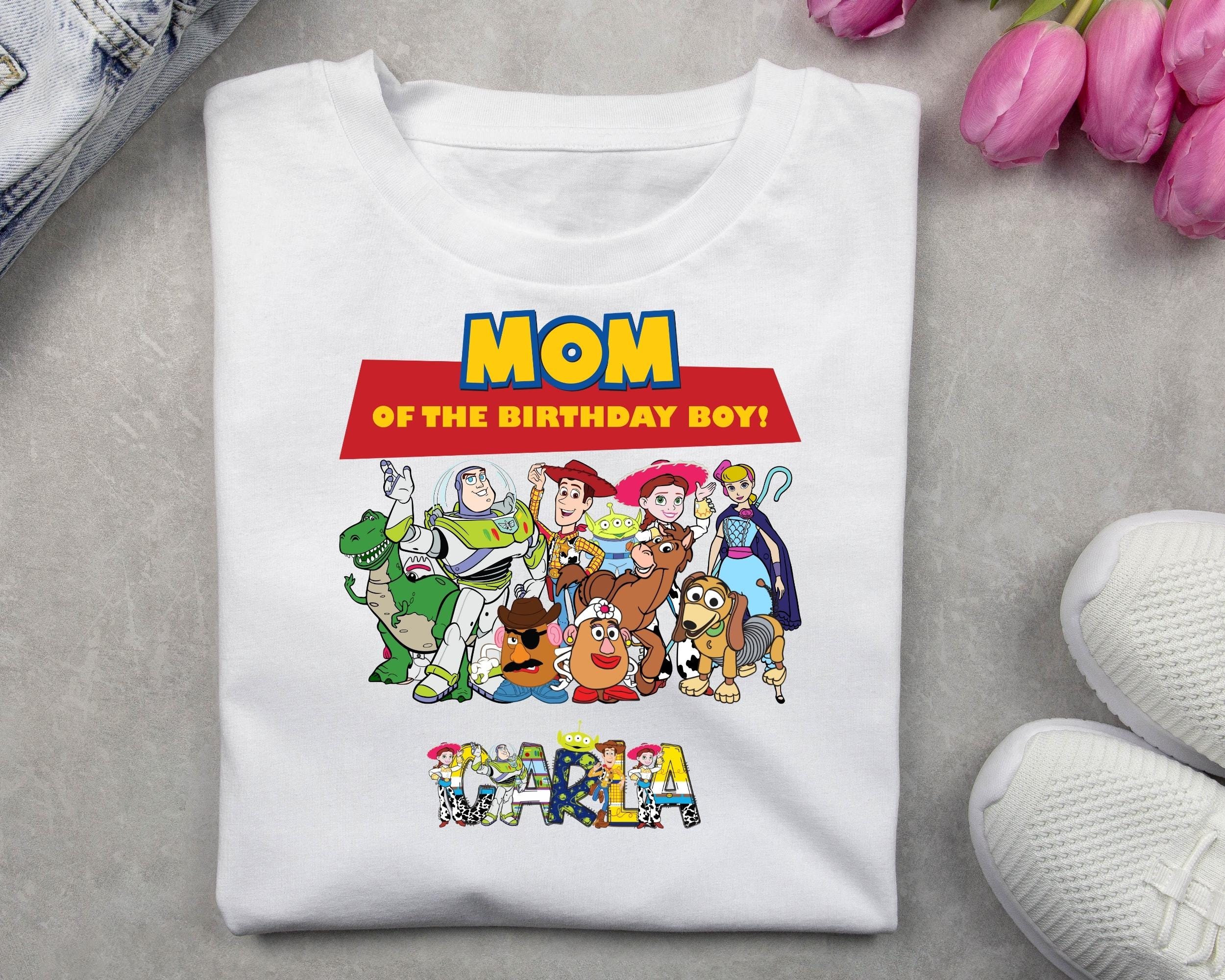 Toy Story Alphabet PNG Bundle | Doodle Letters & Numbers for Birthday ...