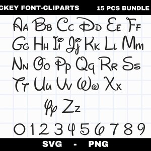 Mouse Alphabet Font SVG, Mouse Letters Font, Mouse TTF, Customize Gift ...