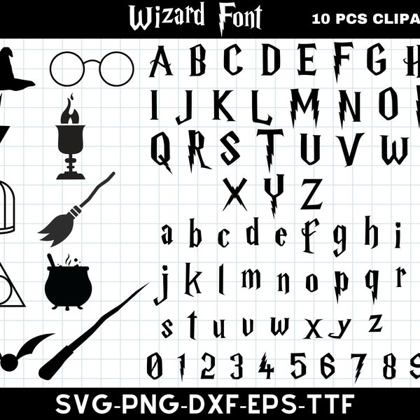 Potter Clipart - Etsy