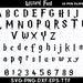 Potter Font SVG Bundle, Wizard Magic Font, Halloween Alphabet Letters ...