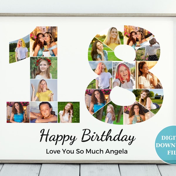 18 Photo Collage - Etsy