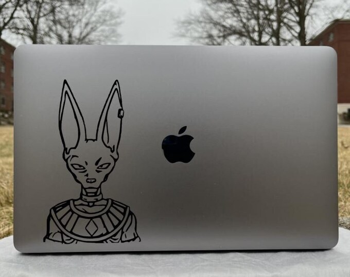Dragon Ball Beerus Anime Vinyl Sticker - Etsy