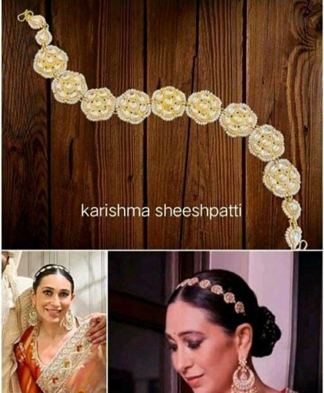Bollywood Maangtikka / Sheesh Patti/ Mathapatti/ Forehead Jewelry ...