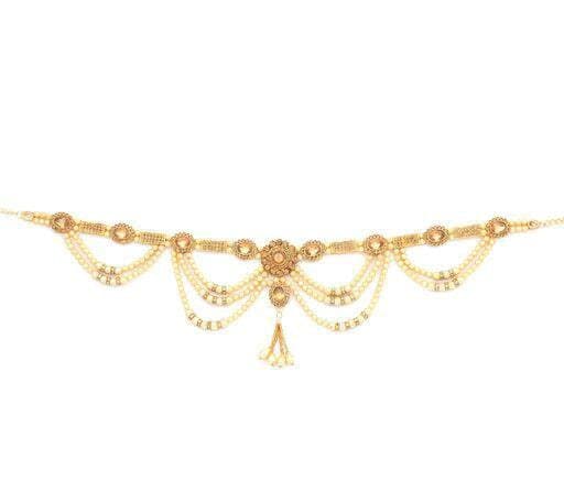 Kamarbandh Jewelry,indian Waist Chain, Gold Plated Pearl Saree ...