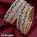 Traditional Bengali Gold Binding Bangles, Shakha Pola Bangles, Red ...
