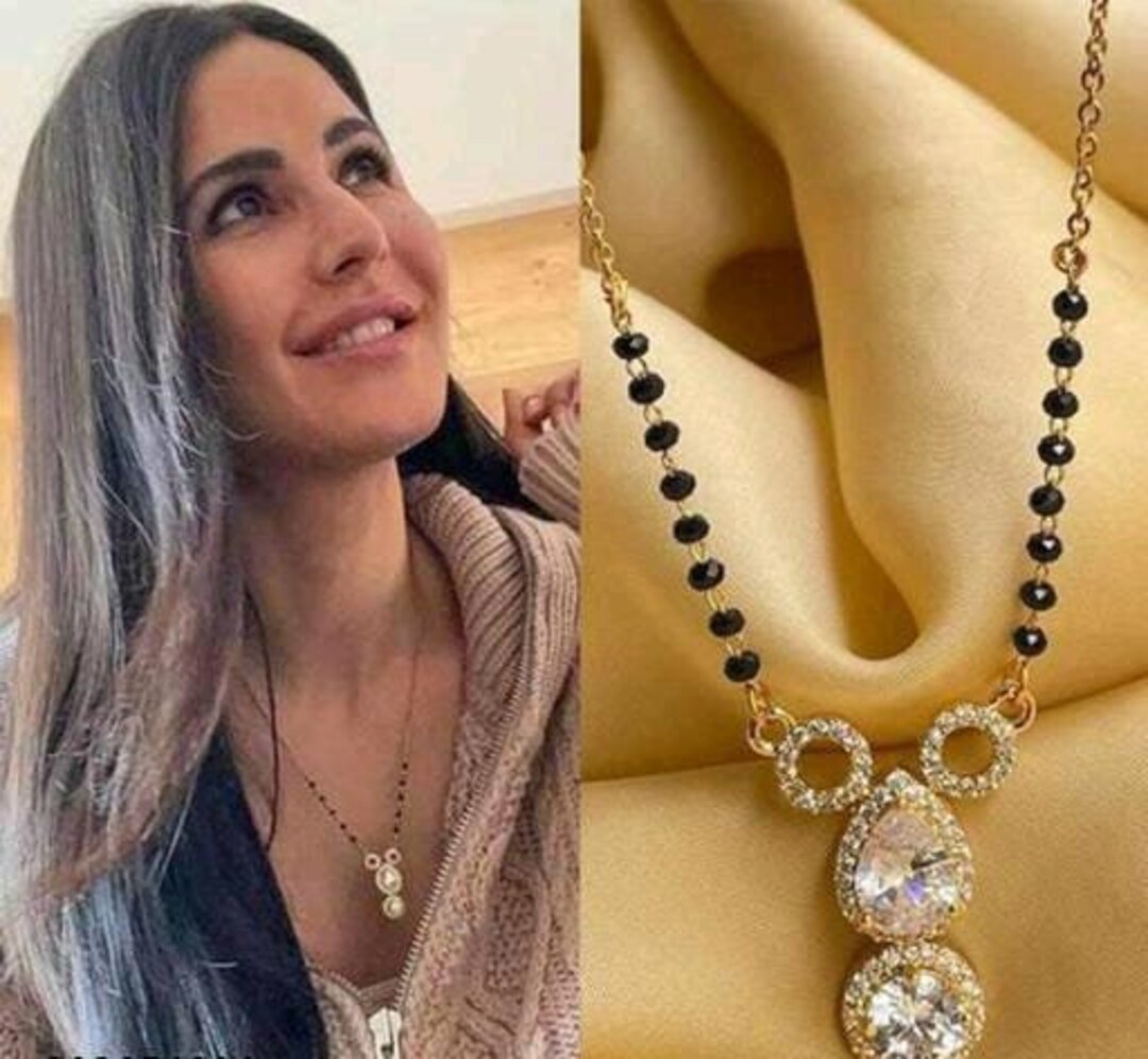 Katrina Kaif Inspired Diamond Mangalsutra/ Bollywood Mangalsutra ...