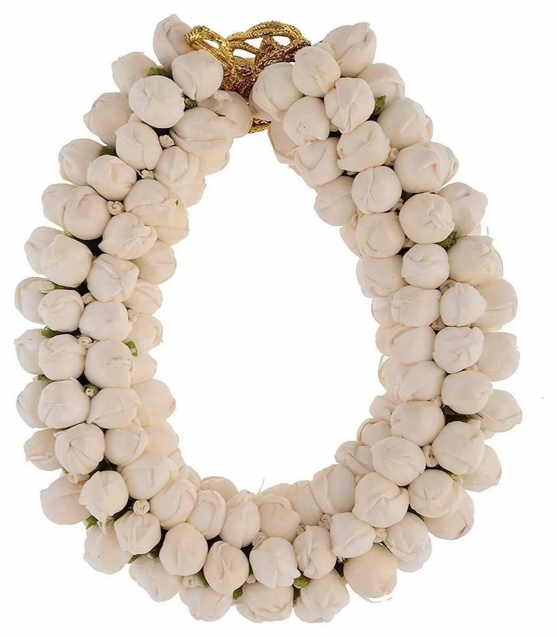 Artificial Garland Mogra Flowergajra Hair Scrunchie, Wedding Gajra Bun ...