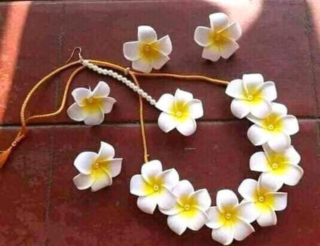 Indian Floral Jewelry, Haldi Flower Jewelry Set, Shaadi Jewelry, Bridal ...