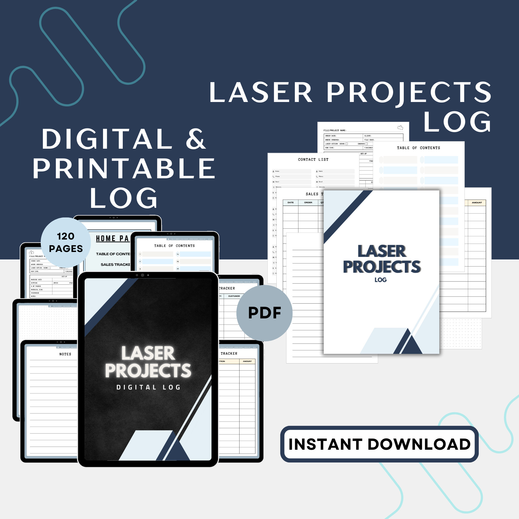 Laser Projects Digital & Printable LOG, Laser Engraving and Cutting ...