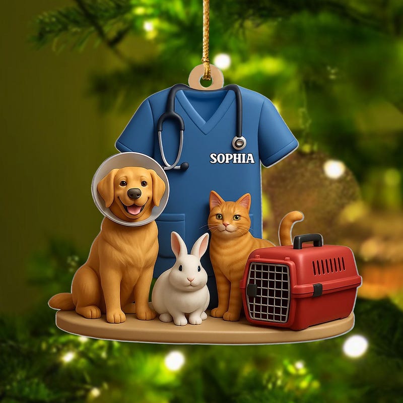 Ornaments Vet Tech Student - Etsy