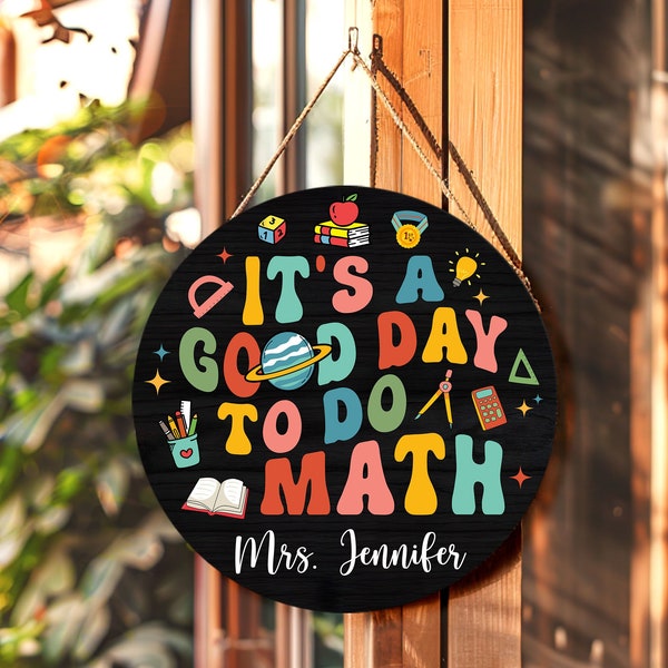 Math Door Decor - Etsy