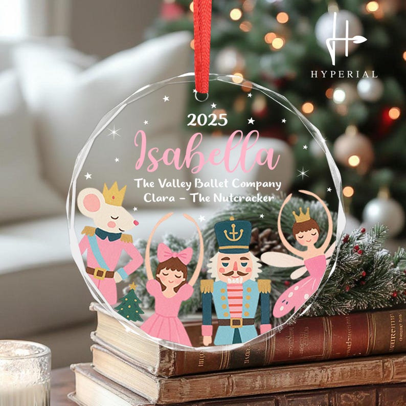 Personalized Nutcracker Ornament, Nutcracker Play Ballerina Ornament ...