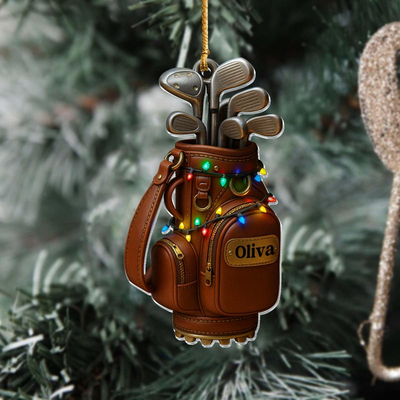 T Golf Ornament - Etsy