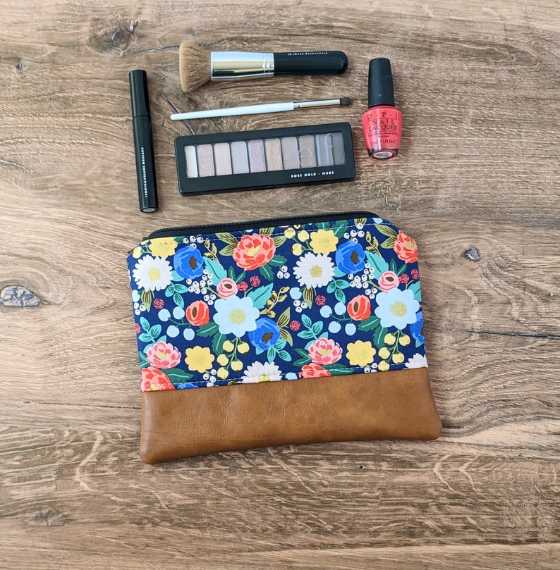Rifle Paper Makeup Bag: Vintage Blossoms Cosmetic Bag and - Etsy