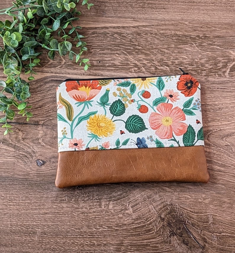 Botanical Floral Tote: Rifle Paper Co, Flower Bag, Vegan Leather, Work ...