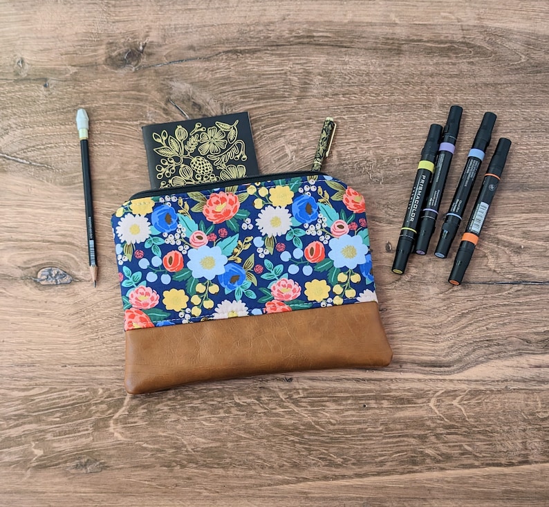 Rifle Paper Makeup Bag: Vintage Blossoms Cosmetic Bag and - Etsy