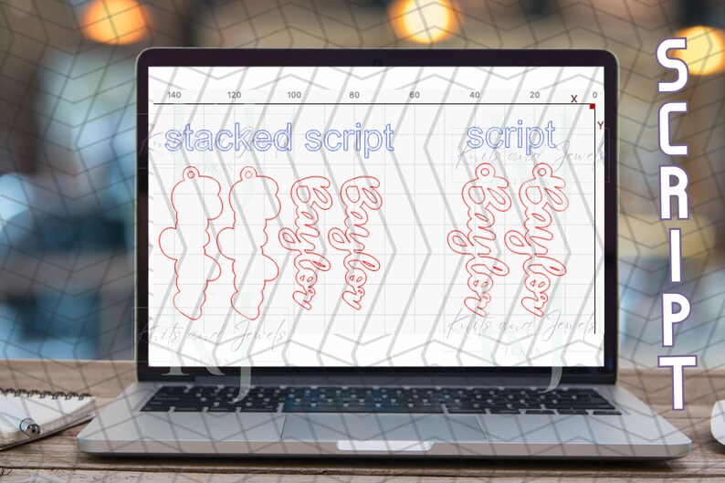 Baylor Mascot Acrylic Word Script Print Single Stacked SVG Bundle ...