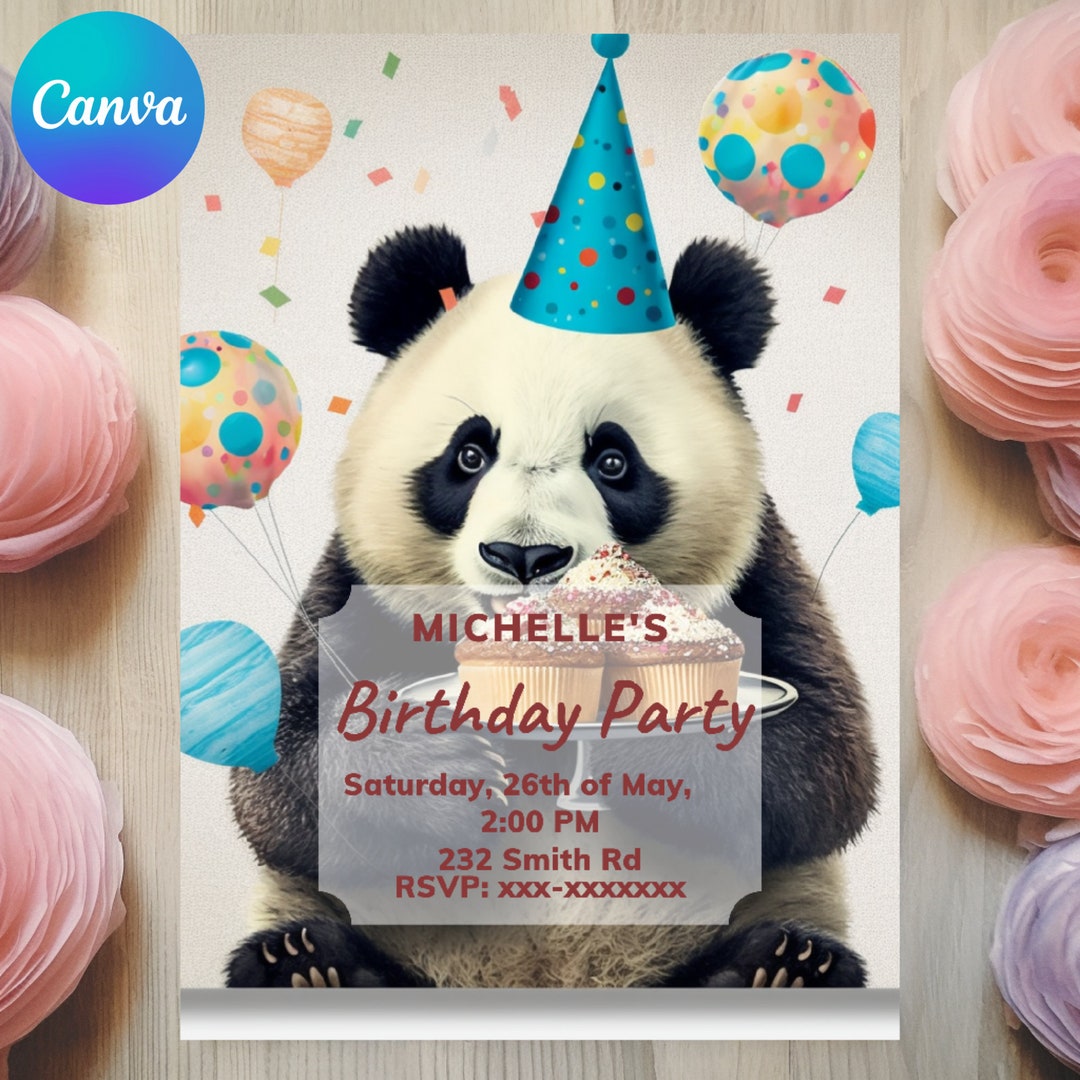 Invitación de cumpleaños personalizada, invitación de cumpleaños de ...