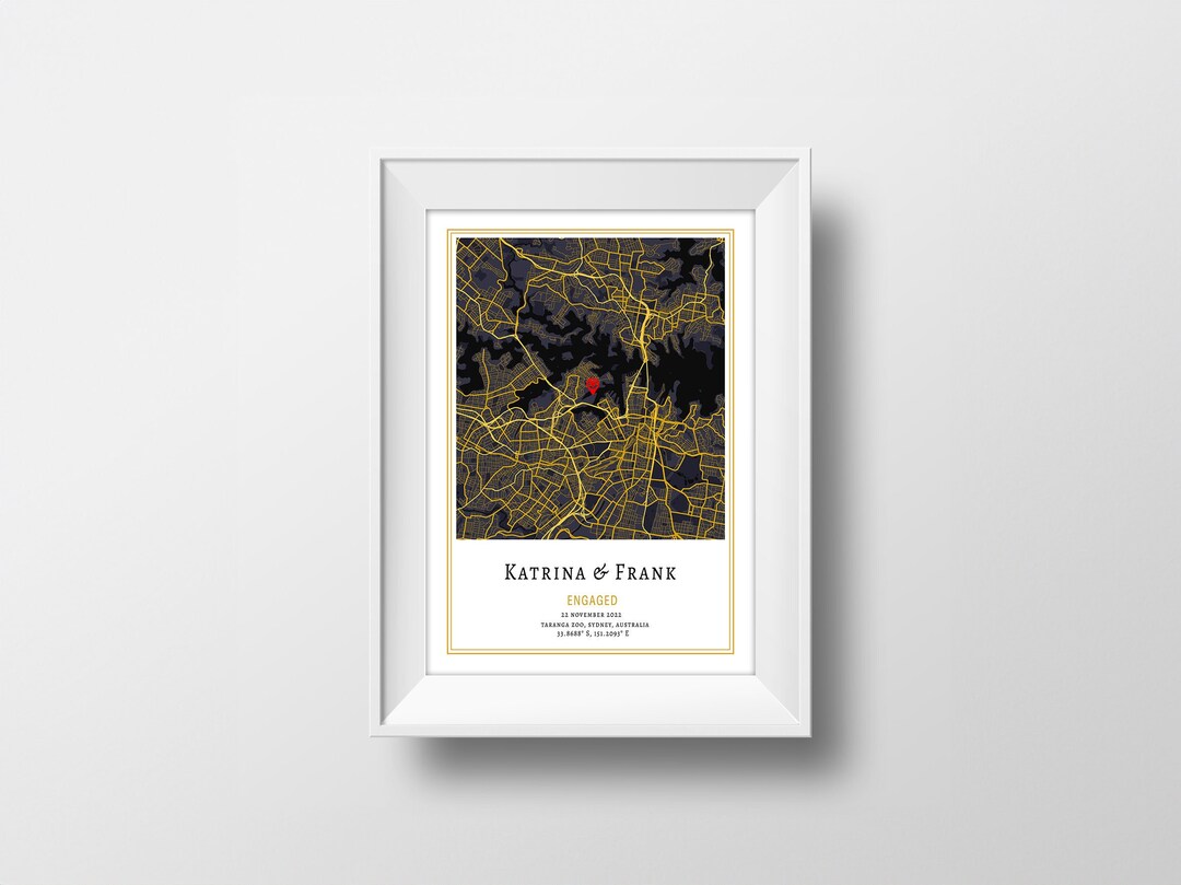 Travel Map Art, Destination Map Art, Personalized Map Wall Art Decor ...