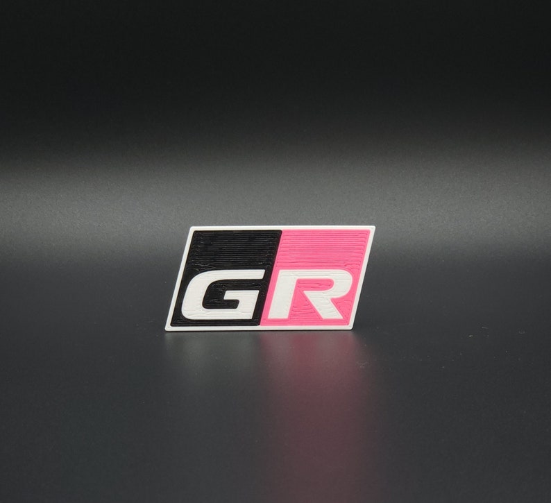 Custom Color GR Emblem Badge 3d Printed - Etsy