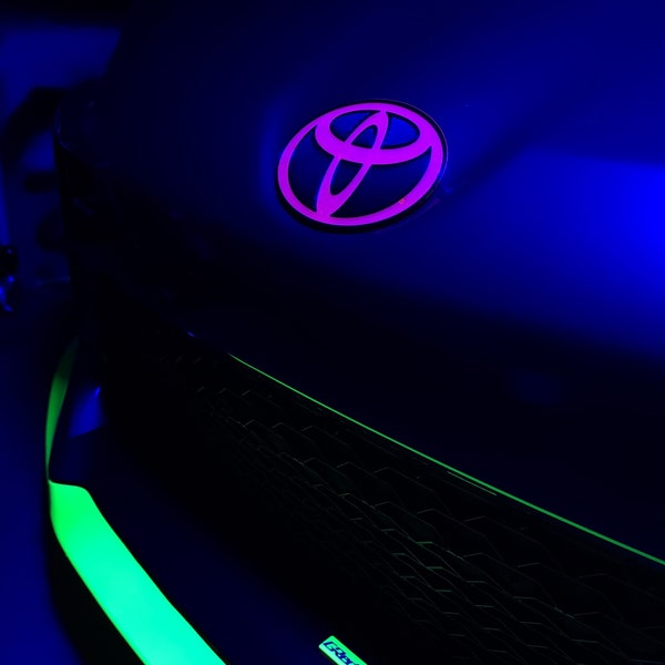 Pink Toyota Badge - Etsy