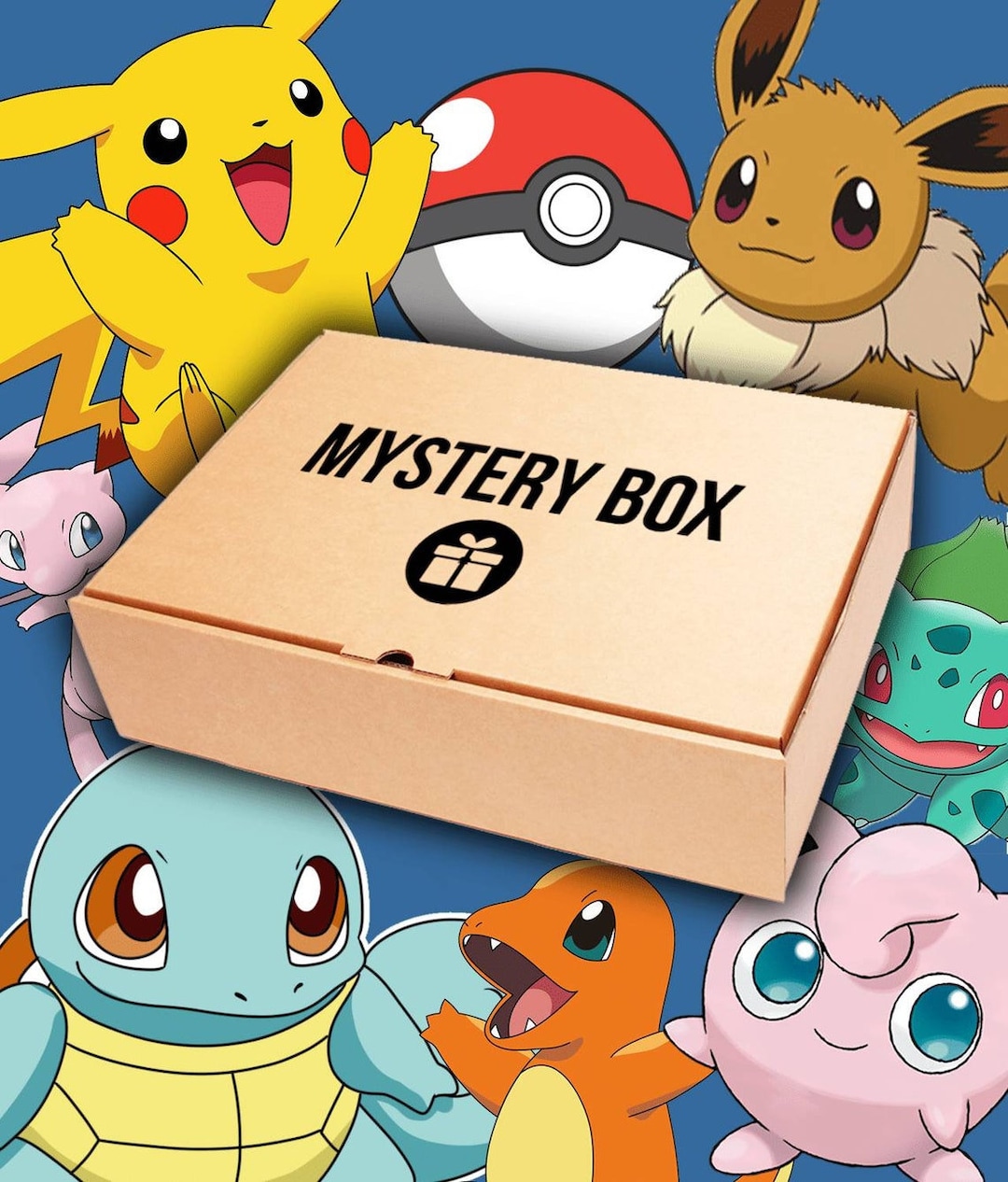 Pokemon Mystery Box Pokemon TCG and PSA Graded Card Included - Etsy