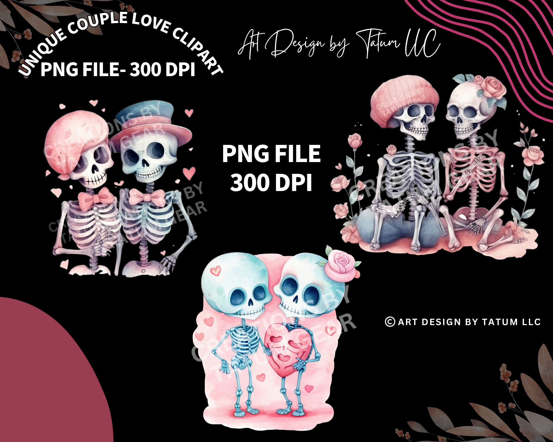 Cute Skeleton Love