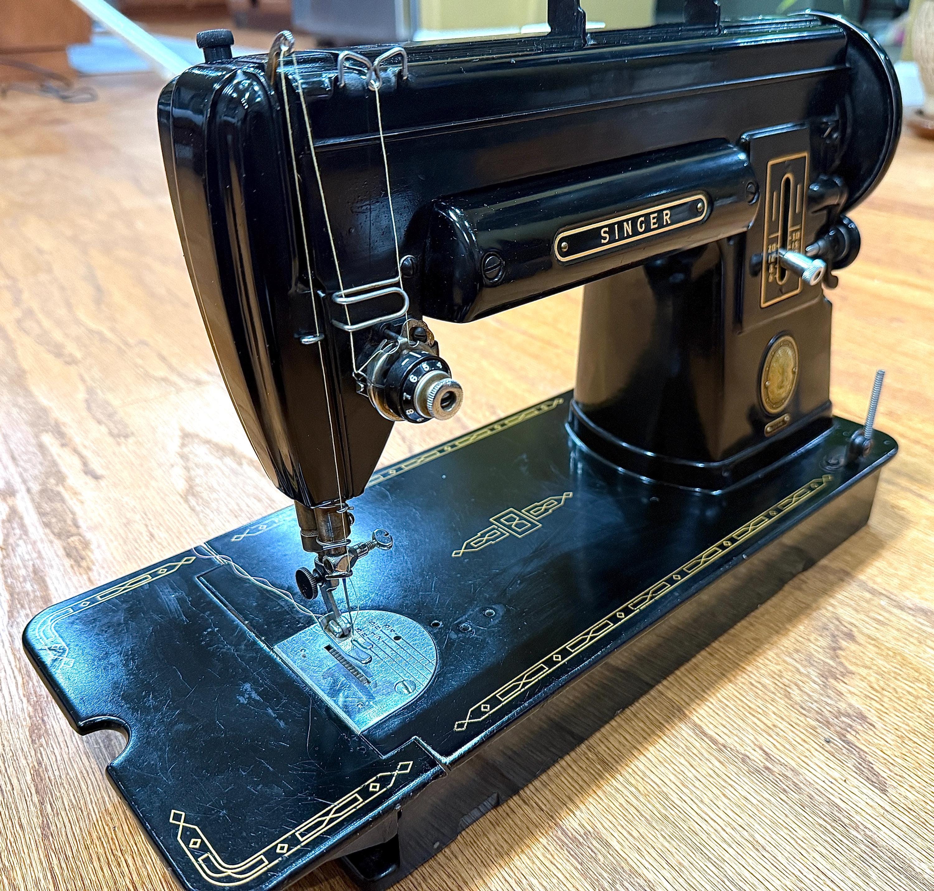 Vintage 1951 Singer 301A Sewing Machine - Etsy
