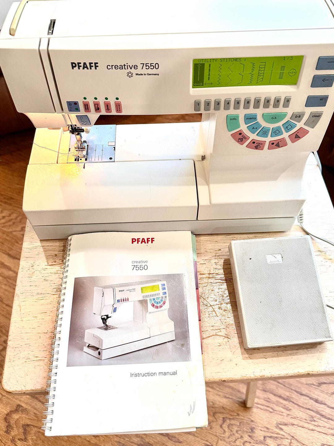 PFAFF Creative 7550 Sewing Machine - Etsy