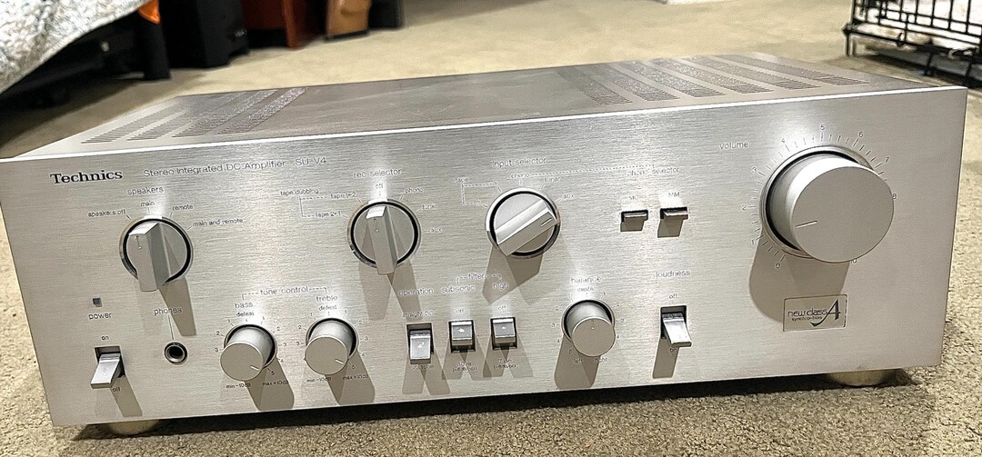 Vintage Technics Integrated Amplifier Model SU-V4 - Etsy