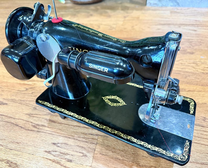 Vintage 1949 Singer Model 15 Sewing Machine - Etsy
