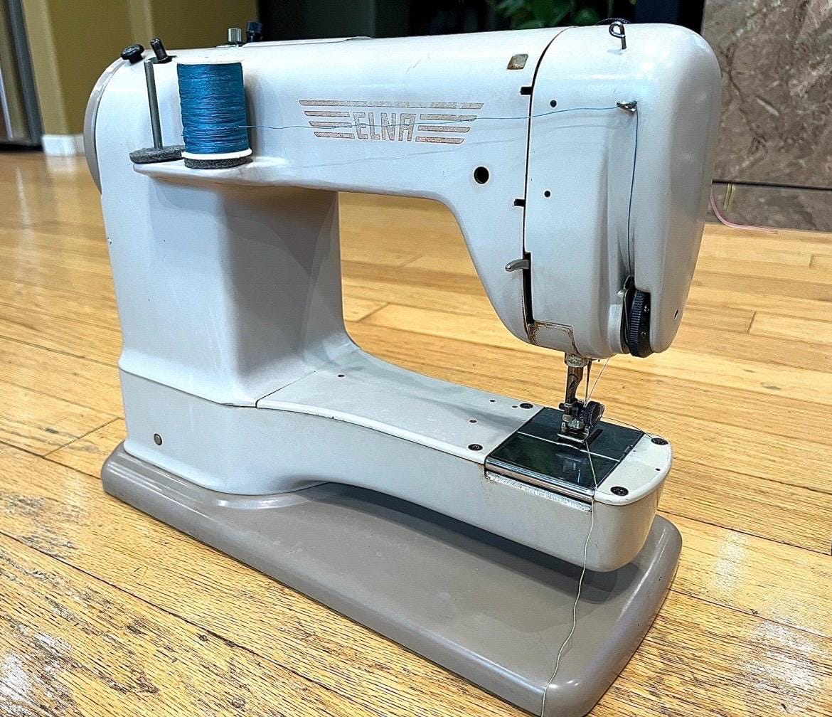 Vintage Elna Supermatic Sewing Machine - Etsy