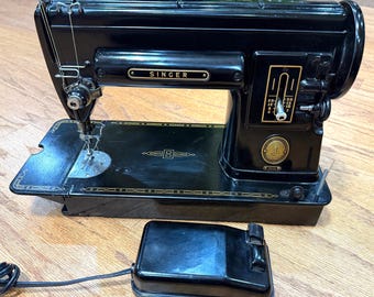 Vintage 1921 Singer Model 66 Red Eye Treadel Sewing Machine - Etsy