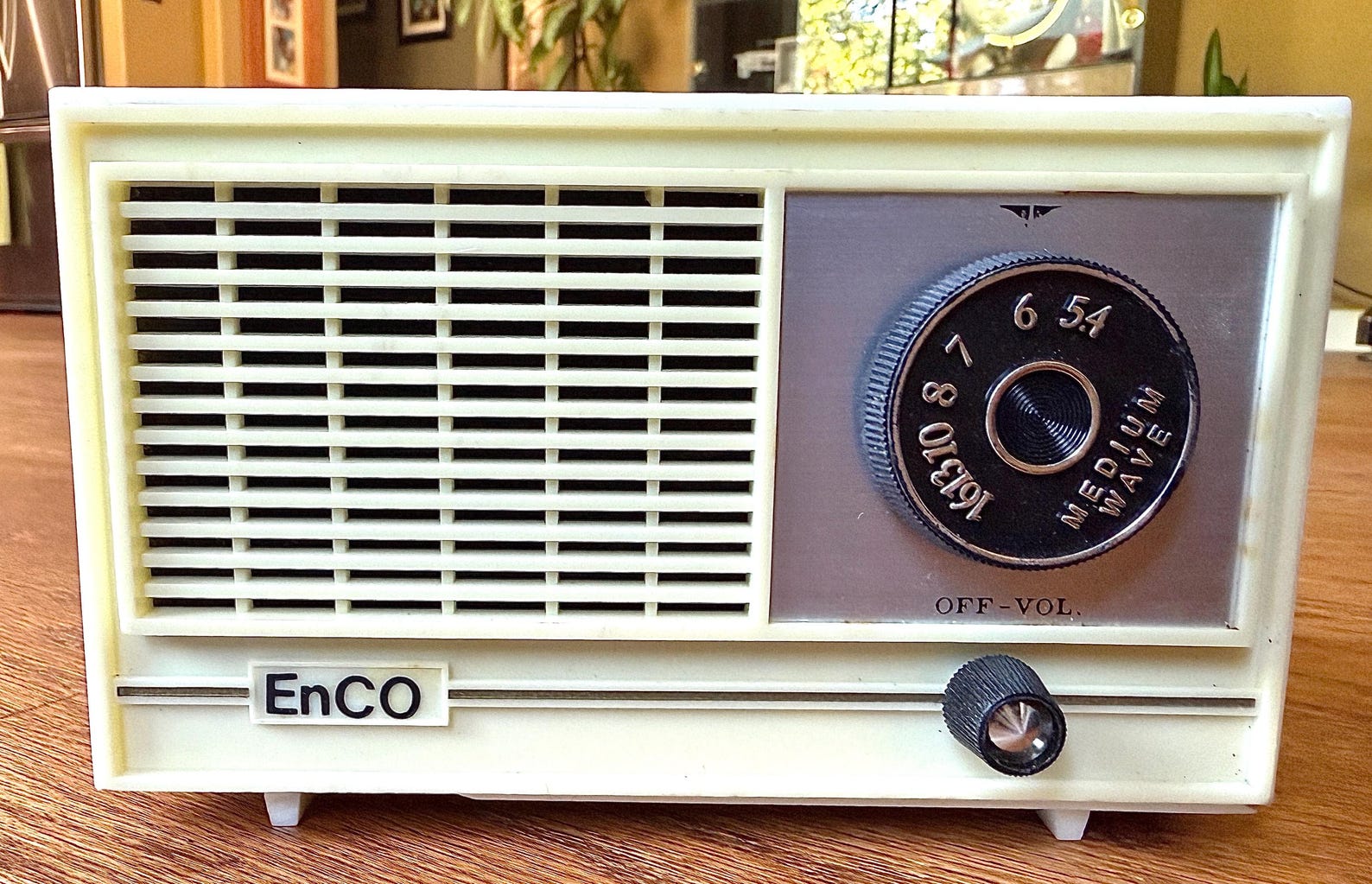 Vintage Enco AM Tube Radio - Etsy