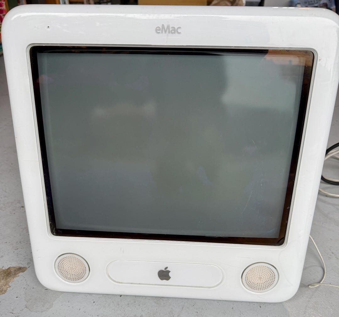 Vintage Apple Emac All in One CRT Computer - Etsy