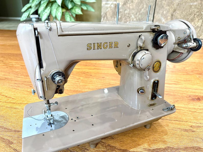 Vintage 1950’s Singer Model 306K Sewing Machine - Etsy