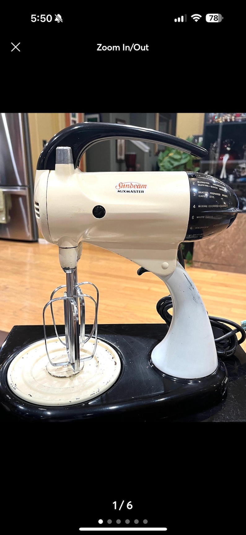 Vintage 1940’s Sunbeam Mixmaster Stand Mixer - Etsy