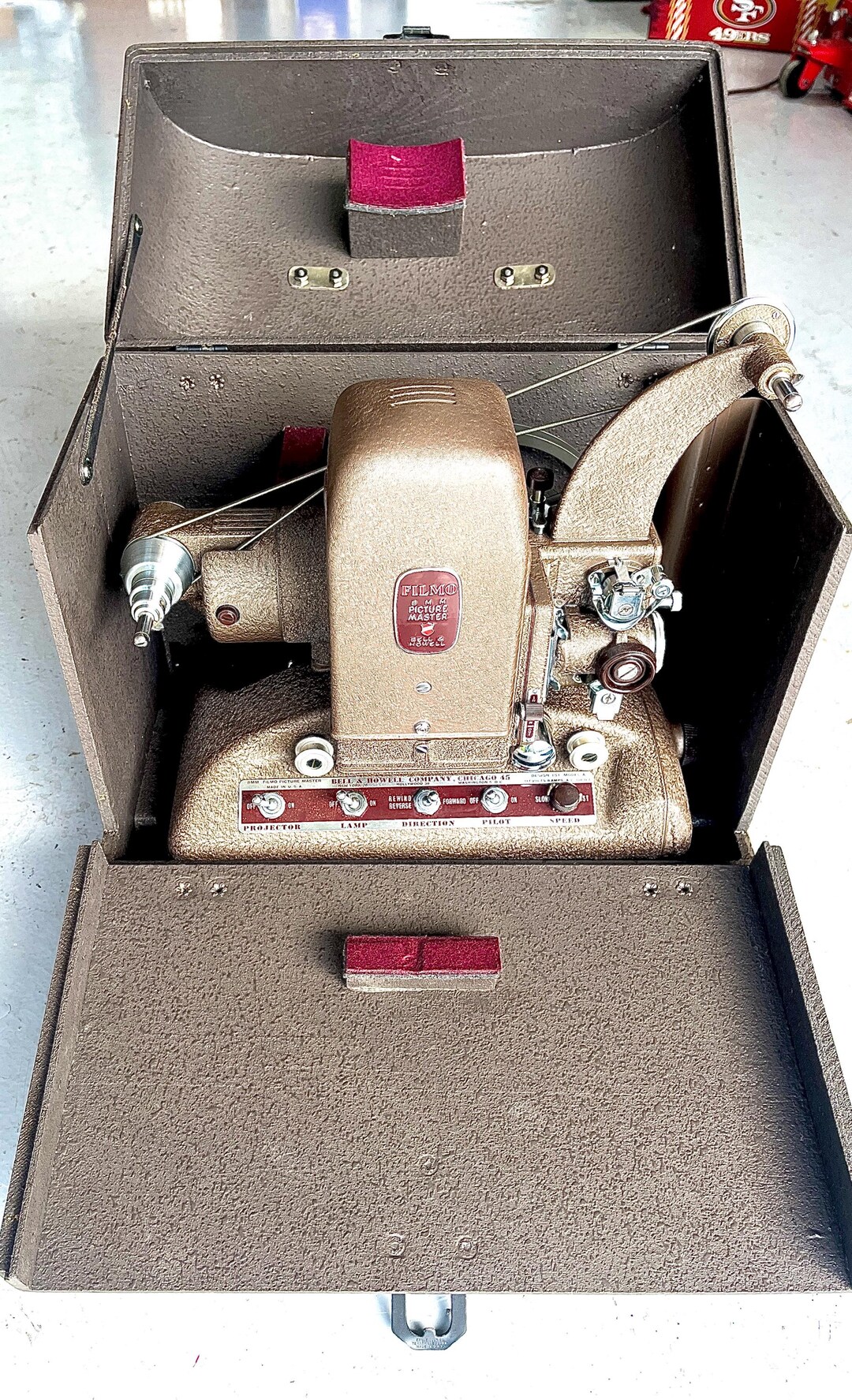 Vintage Bell & Howell Filmo 8MM Projector - Etsy